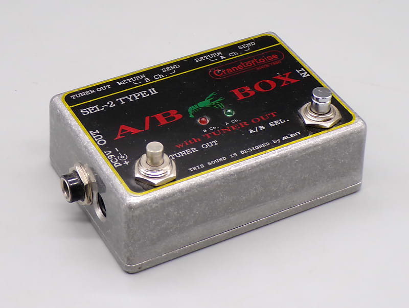cranetortoise SEL-2 type II A/B box loop selector | Reverb