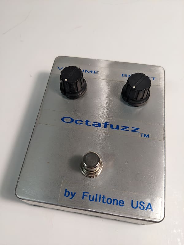 Fulltone Octafuzz Serial #0064 Label Maker | Reverb