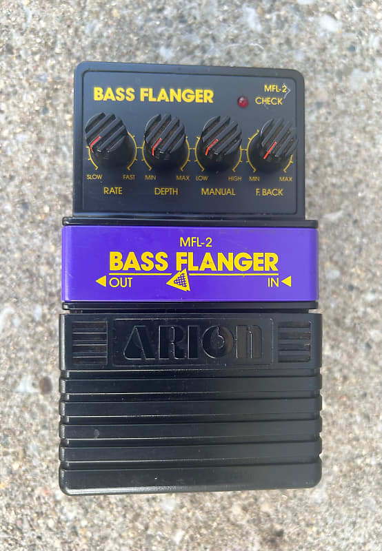Vintage Analog Arion MFL-2 Bass Flanger RARE 80s Made In | Reverb