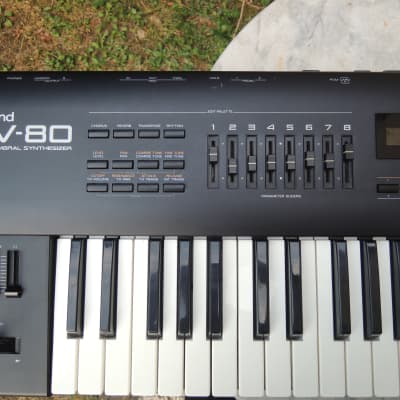 Roland JV80 JV 80 Multi timbral synthesizer 80' Vintage rare | Reverb