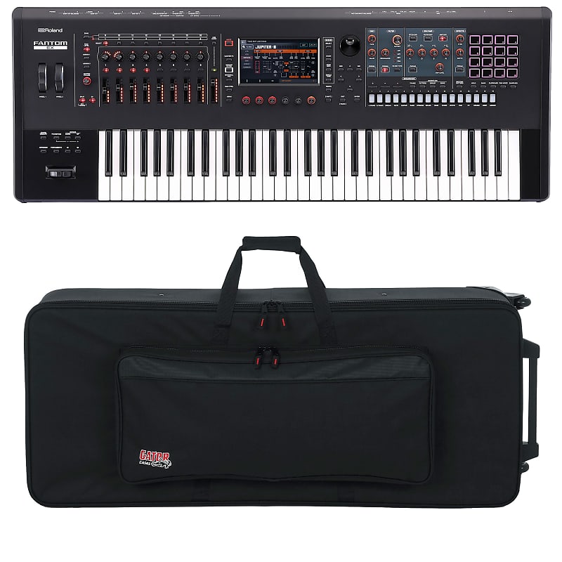 Roland Fantom 6 EX Workstation Keyboard CARRY BAG KIT | Reverb