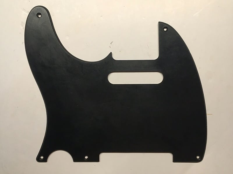 USA Made 52 Single Ply Black Tele Custom Telecaster Fender | Reverb UK