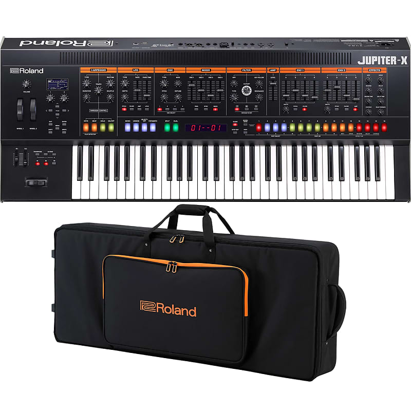 Roland Jupiter-X 61-Key Synthesizer Keyboard w/ SC-G61W3 | Reverb