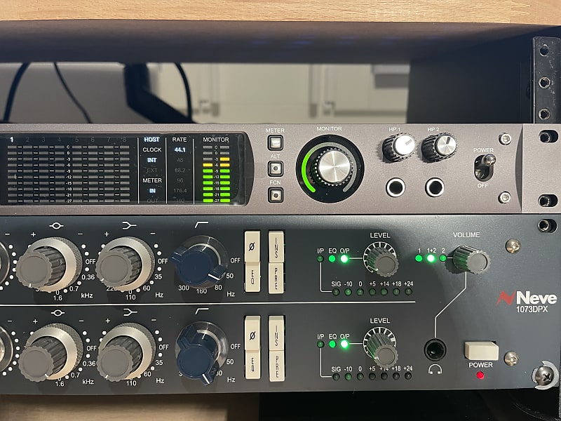 AMS Neve 1073DPX Dual Channel Mic Preamp / EQ | Reverb
