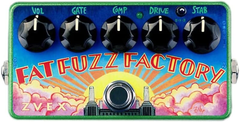 ZVEX Effects Fat Fuzz Factory Germanium Fuzz Guitar/Bass | Reverb