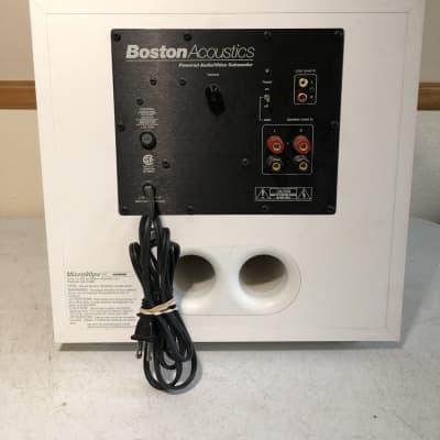 Boston Acoustics Micro90PV Subwoofer Home Audio Theater Sub | Reverb
