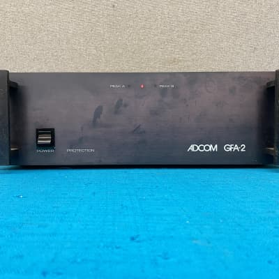 Adcom GFA-2 2 Channel Power Amplifier - Rack Mountable - | Reverb