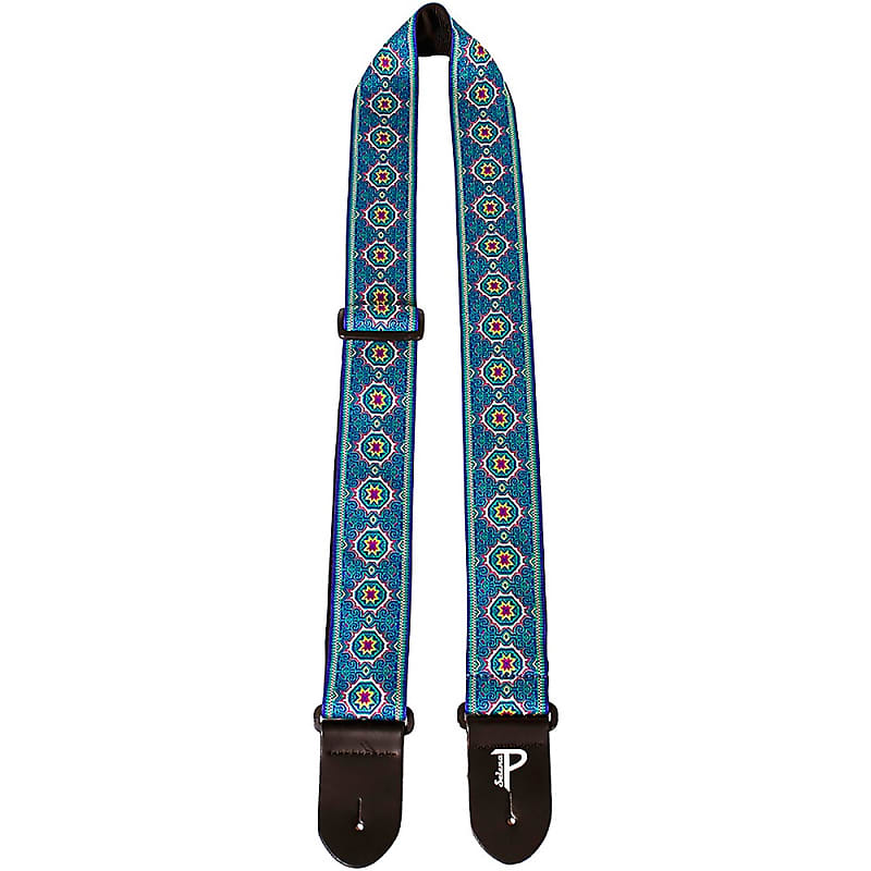 Perri's 2" Jacquard Guitar Strap - Kaleidoscope 39 to 58 in. | Reverb