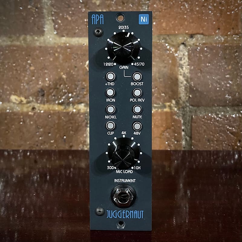Atlas Pro Audio Juggernaut Pre 500 Series | Reverb