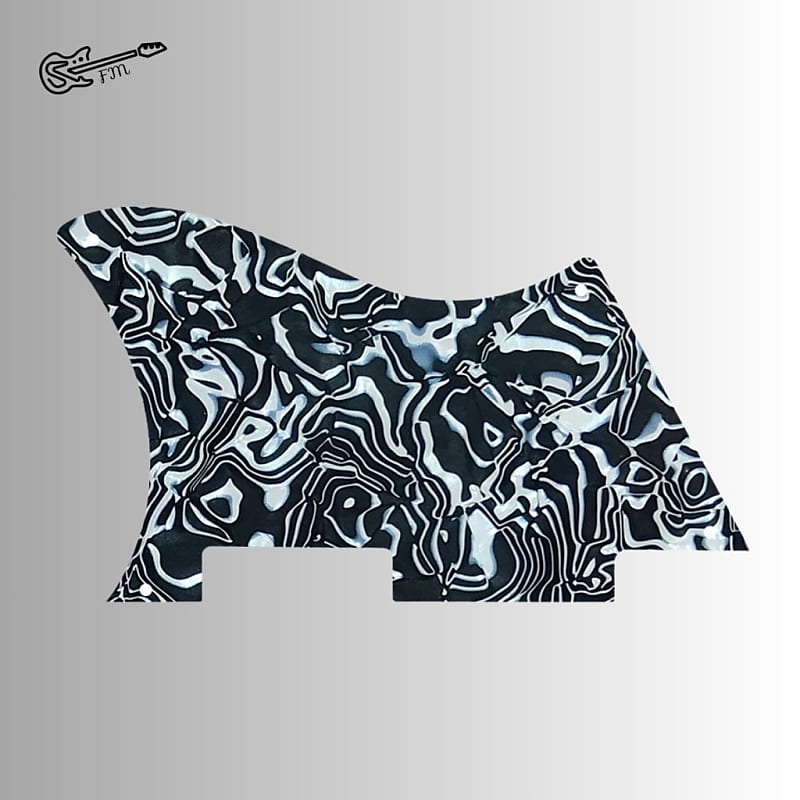 Black Pearl Shell Yamaha Revstar RSS20 Style Pickguard | Reverb