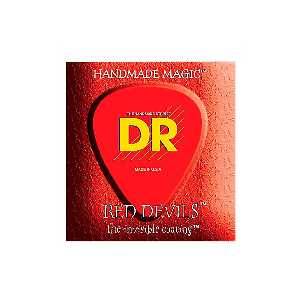 DR Strings Red Devil Medium Bass Guitar Strings | Reverb