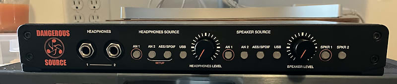 Dangerous Music Source Portable Monitor Controller with D/A | Reverb