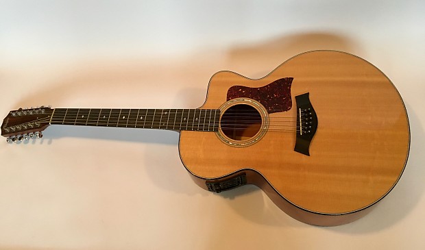 Taylor 555-C 1996 Jumbo 12 String Natural | Reverb