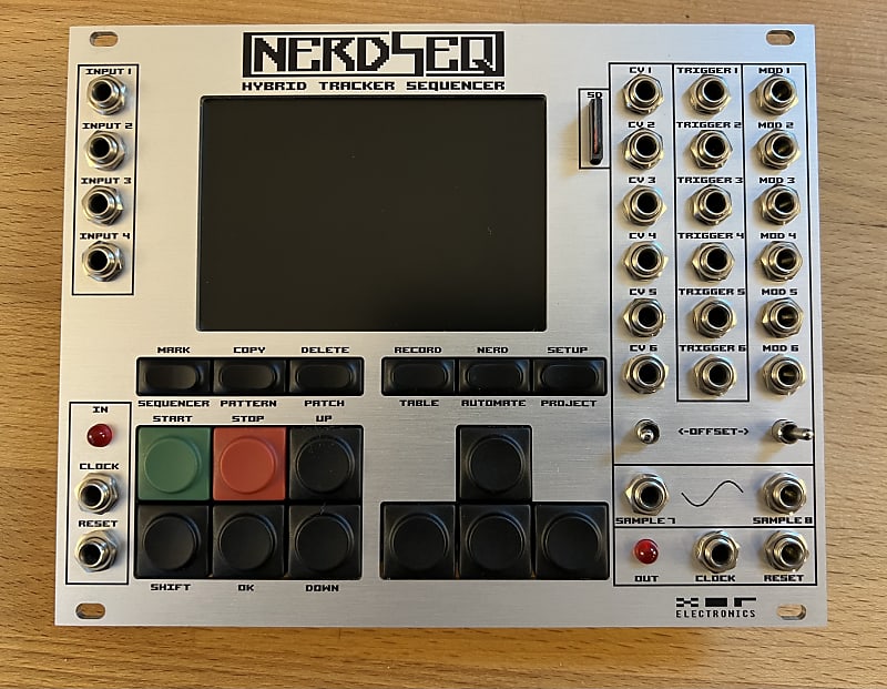 XOR Electronics NerdSeq plus expanders 2023 - Silver | Reverb