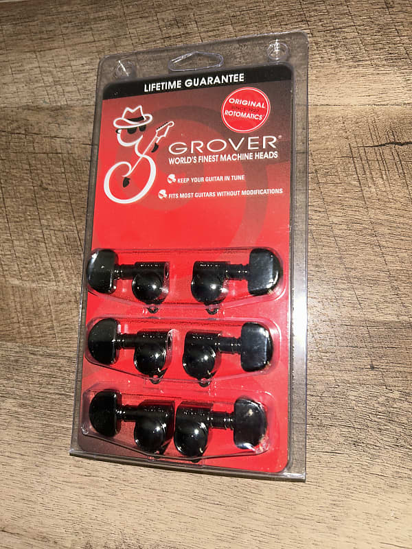 Grover Tuners - Black | Reverb