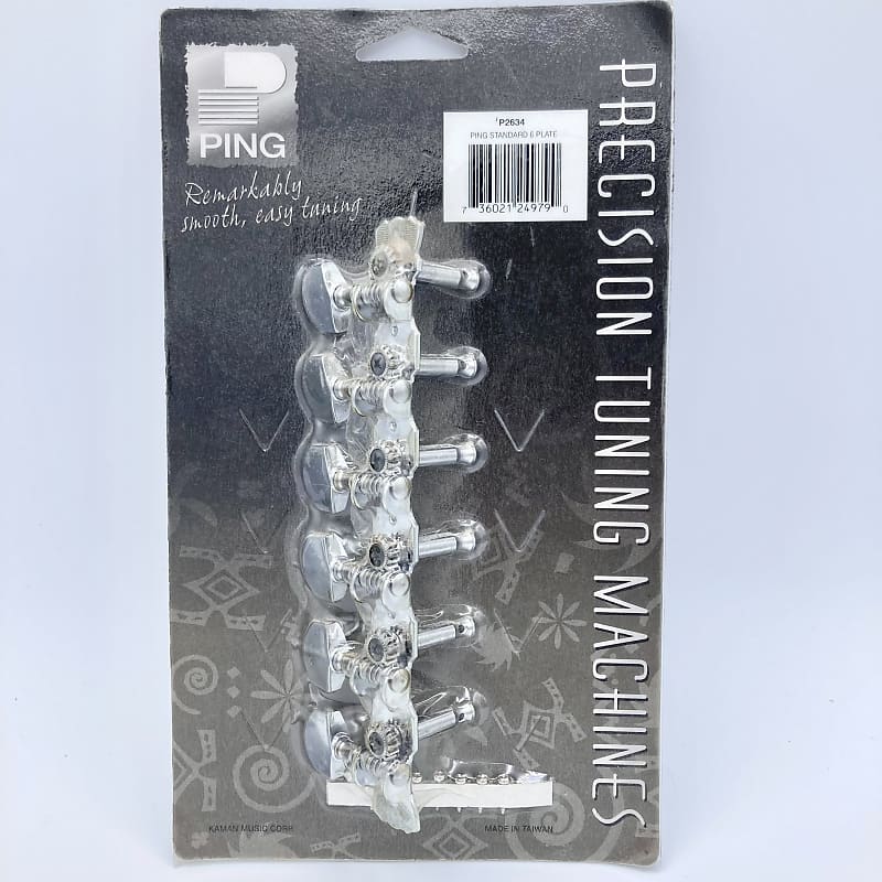 Ping Precision Tuning Machines - 6 in a line Plate Tuners - | Reverb