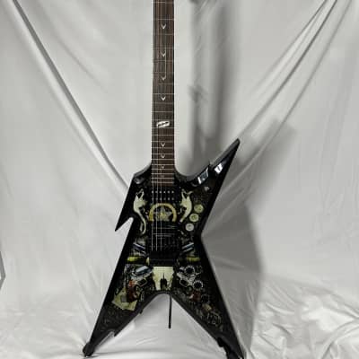 Dean Dimebag razorback Texas 2011 - Black | Reverb