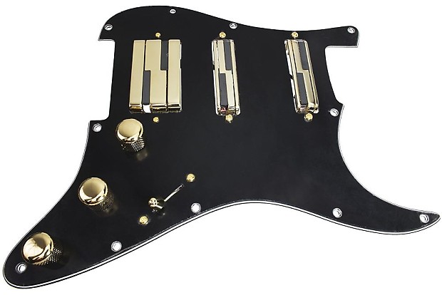 Lace Alumitone HSS Loaded Stratocaster Pickguard, | Reverb UK