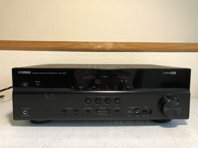Yamaha RX-V373 Receiver HiFi Stereo USB 5.1 Channel Home | Reverb