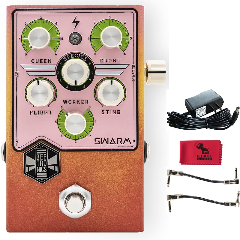 Beetronics FX LTD Swarm Fuzz Harmonizer Pedal, Pitbull Audio | Reverb