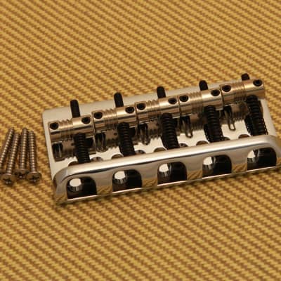 Allparts Omega 5 String Jazz Bass Bridge Chrome | Reverb