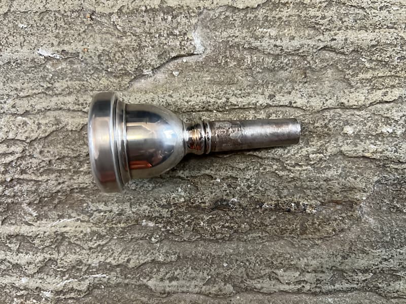 Vincent Bach Trombone mouthpiece, 12C, Silver | Reverb