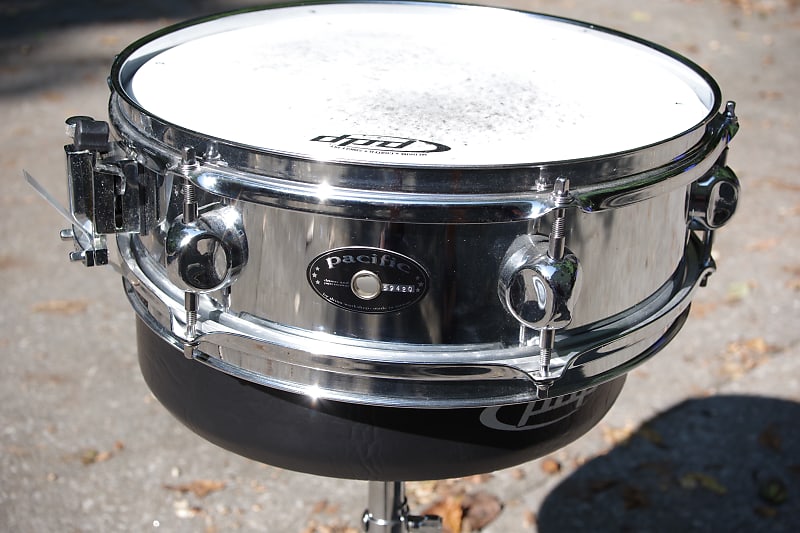 Pacific PDP 13" Piccolo Steel Snare drum chrome | Reverb