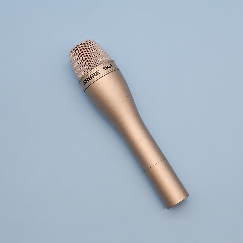 ☆Vintage 1980s Shure SM63 Omni Dynamic Microphone - EV 635A | Reverb