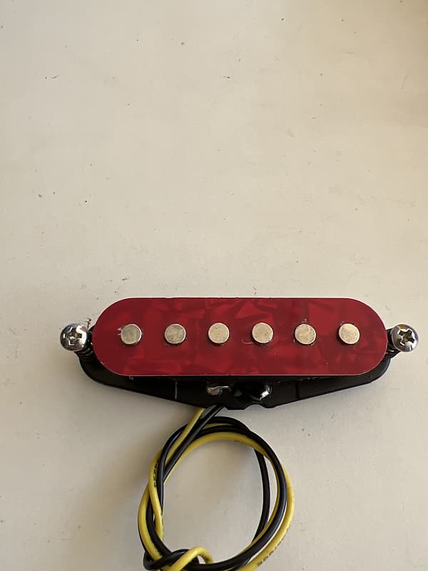 Unknown Stratocaster Red Tortoise pickup | Reverb