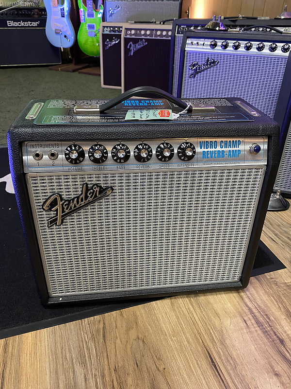 Fender '68 Custom Pro Vibro Champ Reverb 5-Watt 1x10" Guitar | Reverb