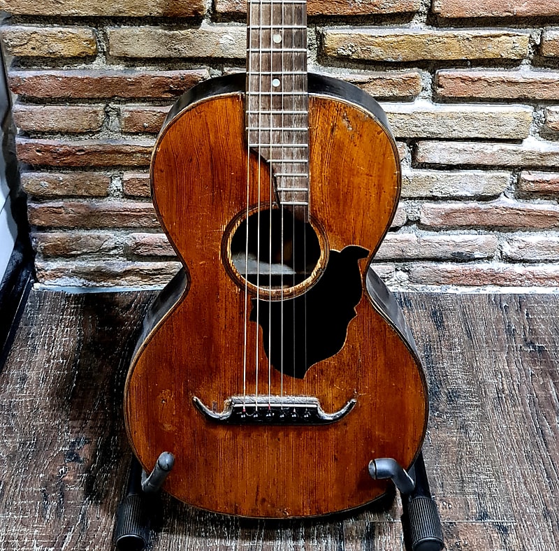 1910 Kazakos Greek Handmade Parlor Guitar | Reverb Canada