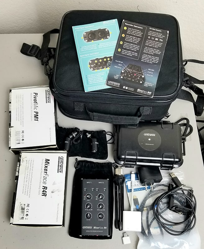 CEntrance R4R R4 MixerFace Portable Mixer/Recorder w/PM1 | Reverb