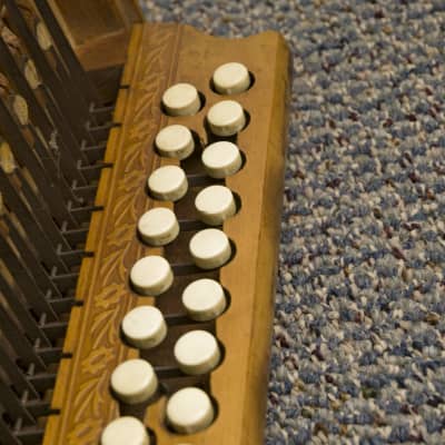 Hohner Vintage 2 Row Diatonic Button Accordion C/F | Reverb