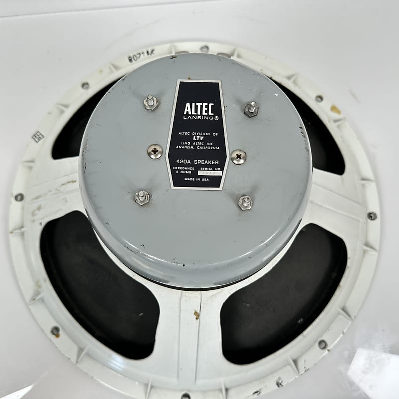 Altec Lansing 420A Biflex 15" Woofer/Speaker | Reverb UK