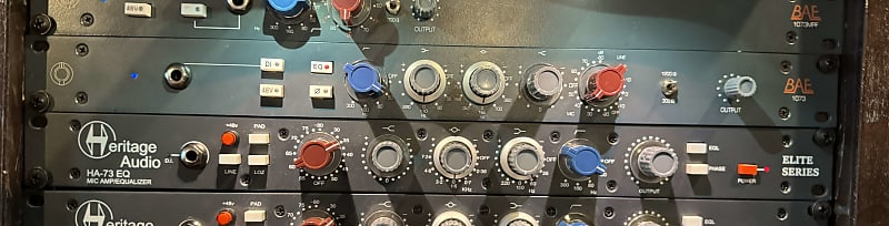BAE 1073 EQ Rack 2010s WITH PSU | Reverb