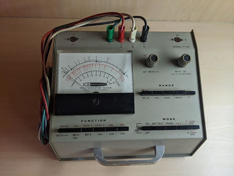 Heathkit FET / Transistor Tester IT-121 Vintage Tested | Reverb