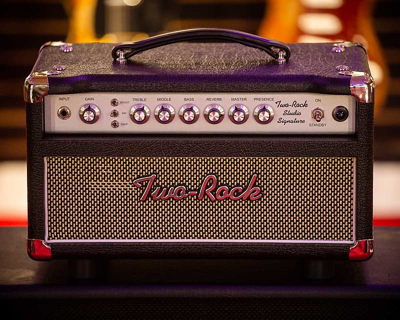 Two-Rock Studio Signature 35 Watt Head - British Style Black | Reverb