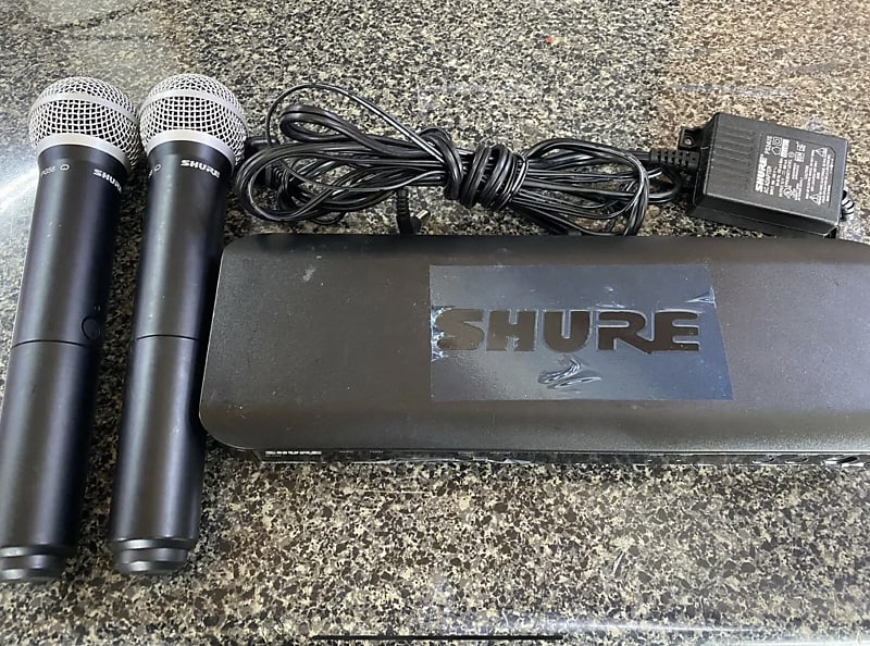 Shure BLX288/PG58-M15 Dual Handheld Mic Wireless System | Reverb