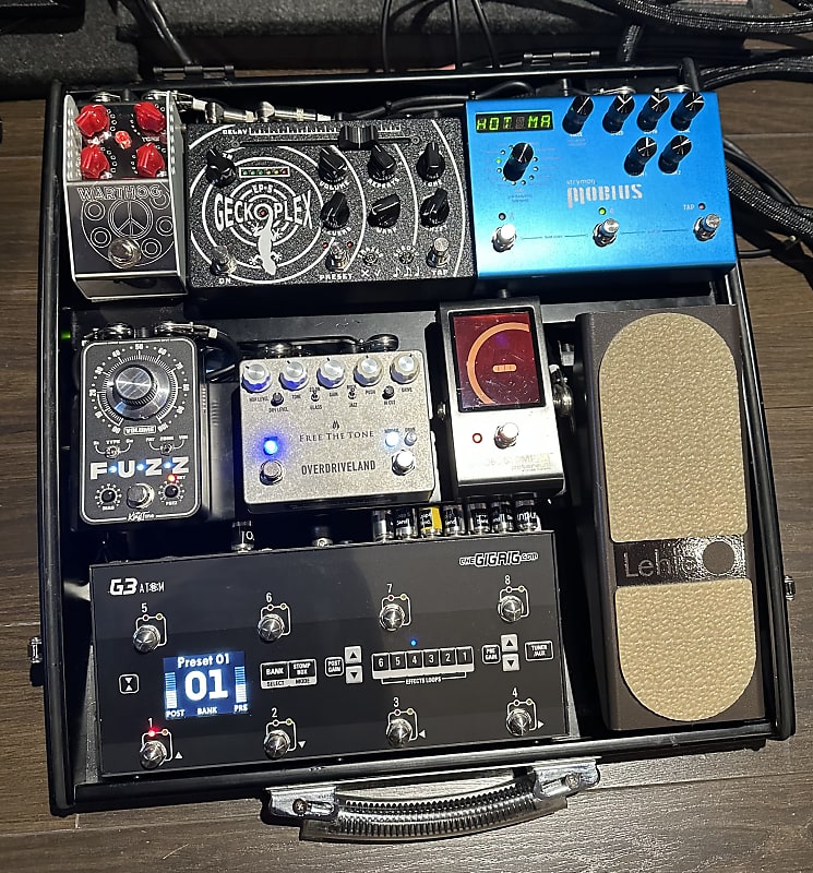 Pedalboard: Fully wired board includes; All Pedals, Schmidt | Reverb