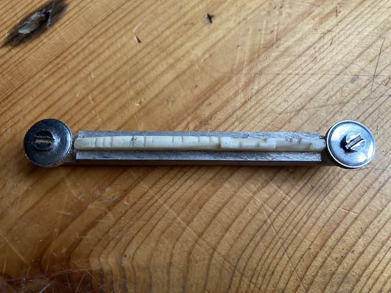 Eros Acoustic Guitar 12 string Adjustable Bridge Insert & | Reverb