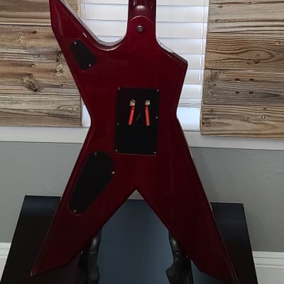 Dean Dime Rebel 2013 - Trans Red, DIMEBAG Rebel! Rare! | Reverb