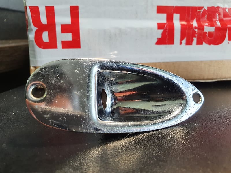 Fender Vintage Style Relic Stratocaster Jack Plate STRAT | Reverb