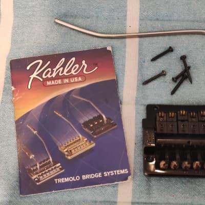 KAHLER 2300 FLAT MOUNT 1984 - BLACK | Reverb