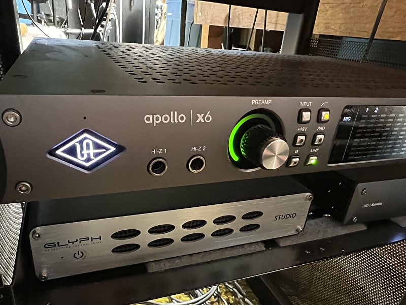 UA apollo X6 w/ 60 plug-ins plus UA Satellite! | Reverb