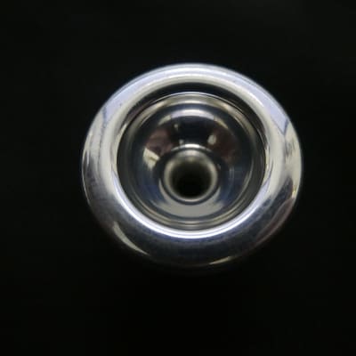 ACB Custom "MV3PT-25" Trumpet Mouthpiece Top in Silver Plate! | Reverb