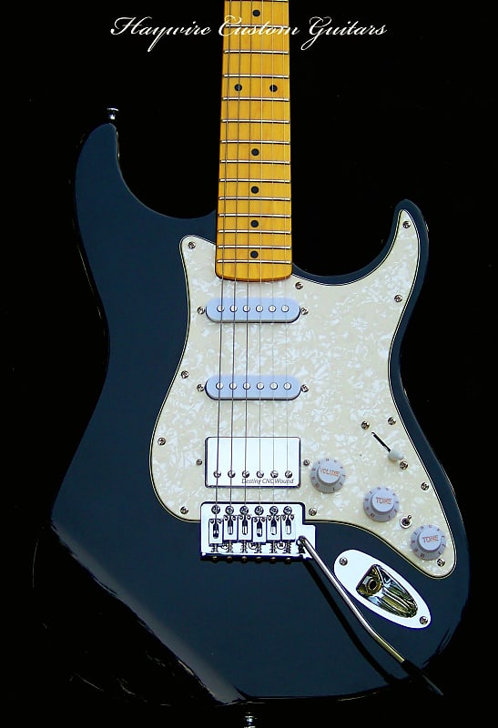 X-Low Action Black Ash Fat HSS Strat + Working | Reverb Australia