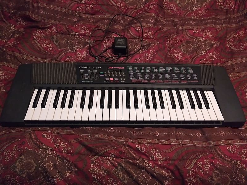 Casio CTK-150 1990s Black | Reverb