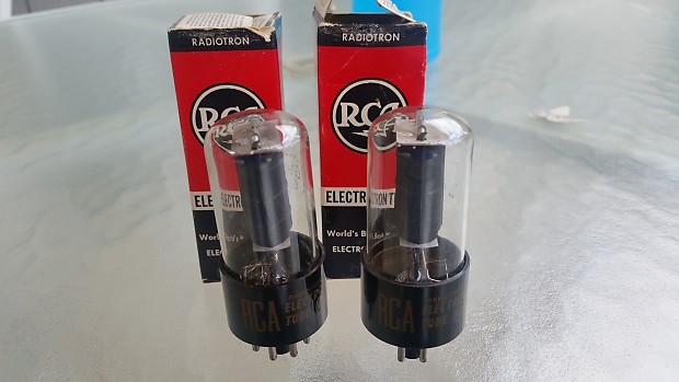 RCA 6V6 NOS Black Plate | Reverb