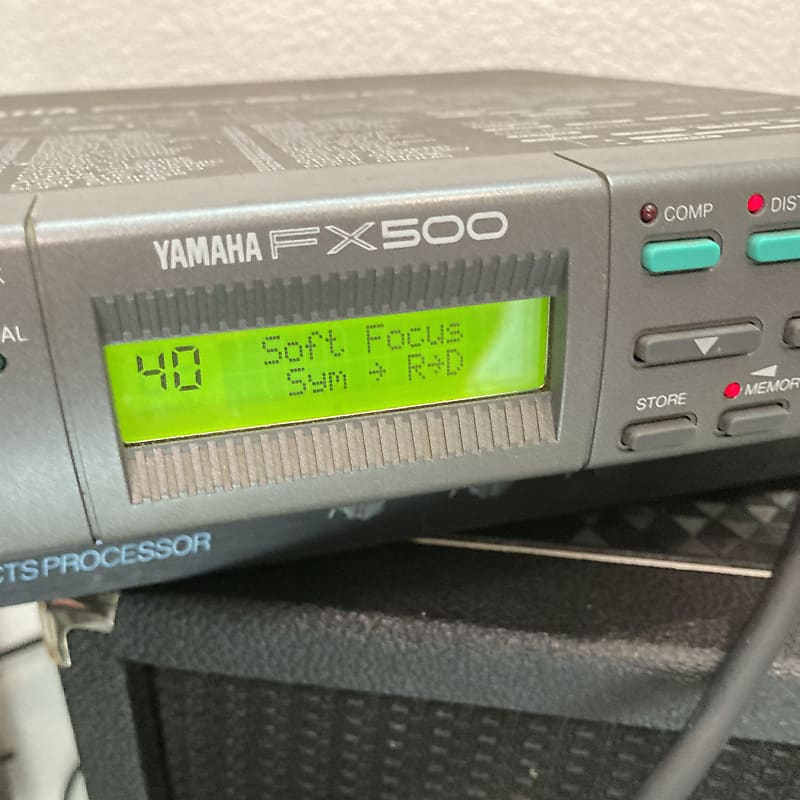 Yamaha Fx500 soft focus multi effects unit rare pedal | Reverb