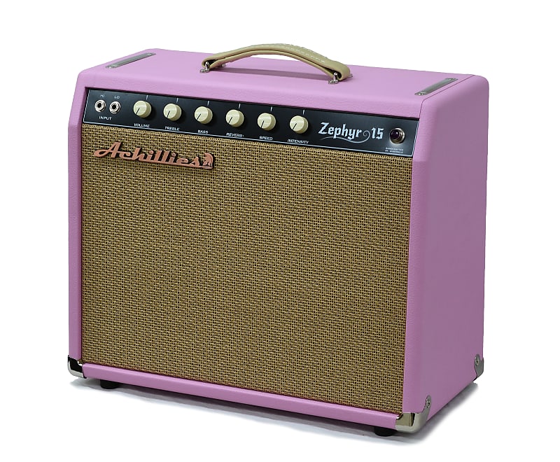 Achillies Candy Pink Zephyr 15 1x10 Hand Wired Amp | Reverb Australia
